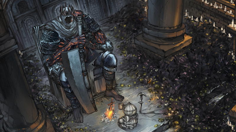 《黑暗之魂3》中巨人尤姆和洋葱骑士的故事 | 机核