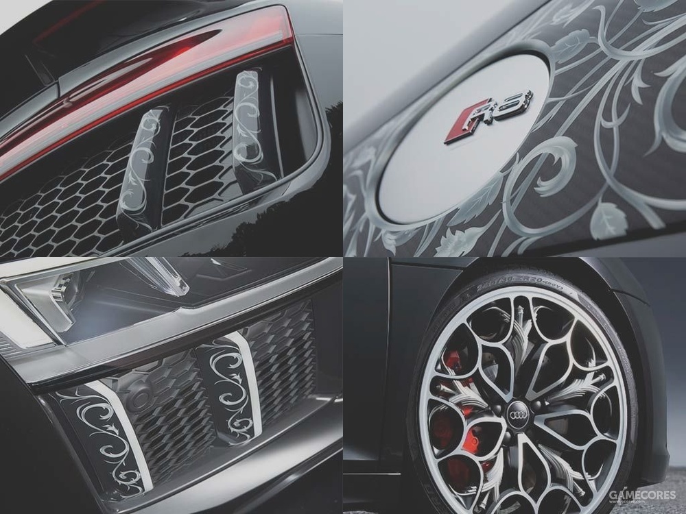 世界上唯一一台《FF15》主题奥迪R8将在11日起开始拍卖 | 机核