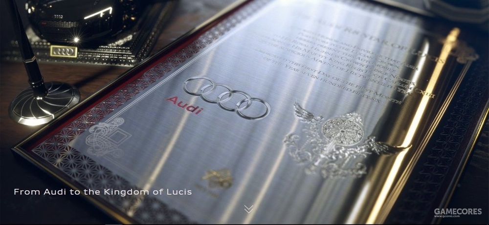 世界上唯一一台《FF15》主题奥迪R8将在11日起开始拍卖 | 机核